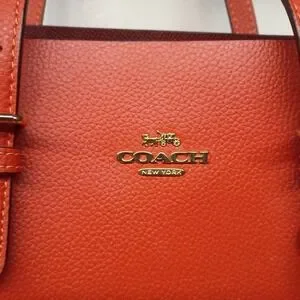 Coach | Bags | Coach C484 Small Mollie Tote 25 Cross Grain Leather ...